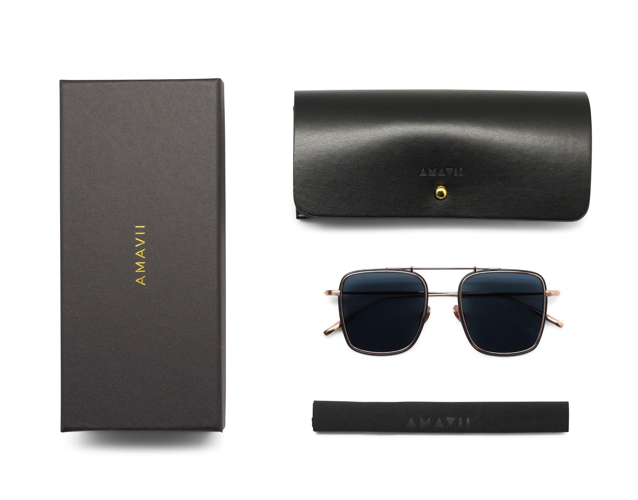 VEGA - Rose Gold – AMAVII Eyewear